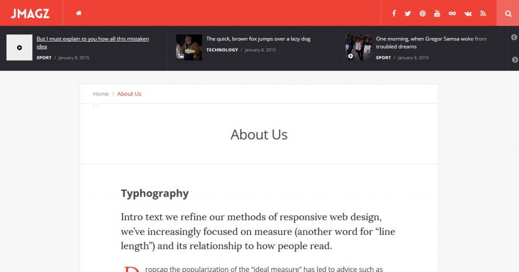 Page Template – Jegtheme Support & Documentation