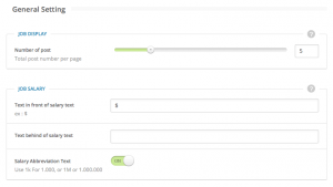 Job Settings – Jegtheme Support & Documentation