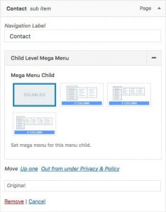 Menu – Jegtheme Support & Documentation