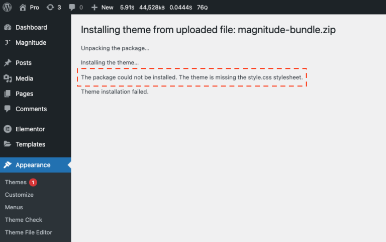Installing Theme – Jegtheme Support & Documentation