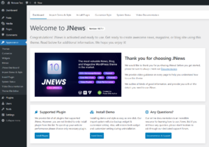Theme Update – Jegtheme Support & Documentation