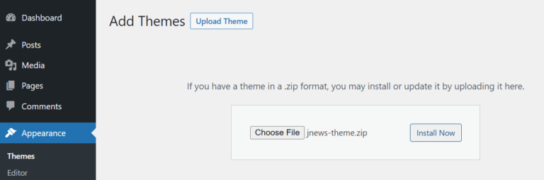 Theme Update – Jegtheme Support & Documentation