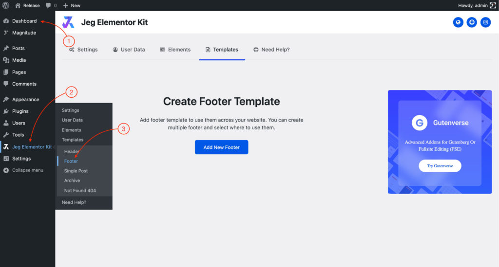 How To Install Template Kit – Jegtheme Support & Documentation