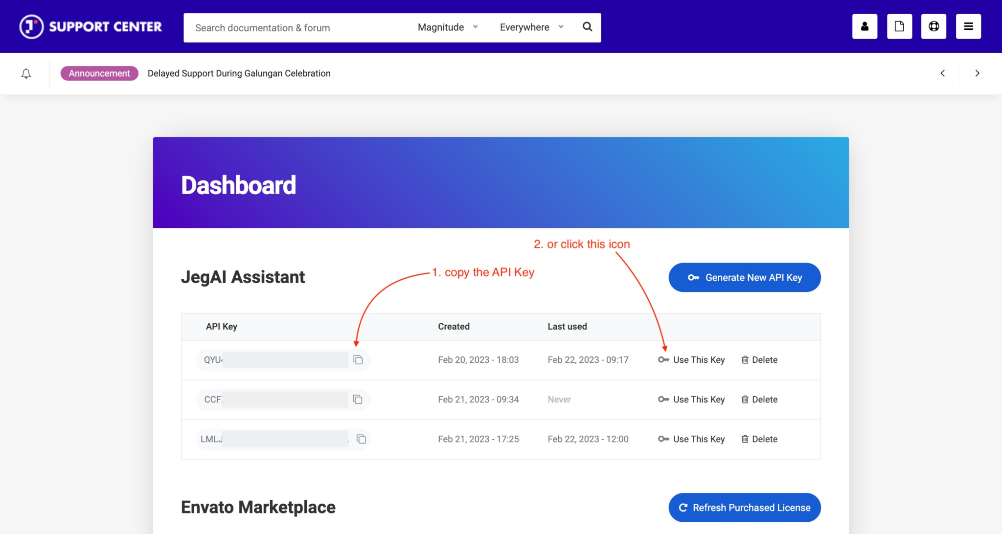 JegAI Assistant – Jegtheme Support & Documentation