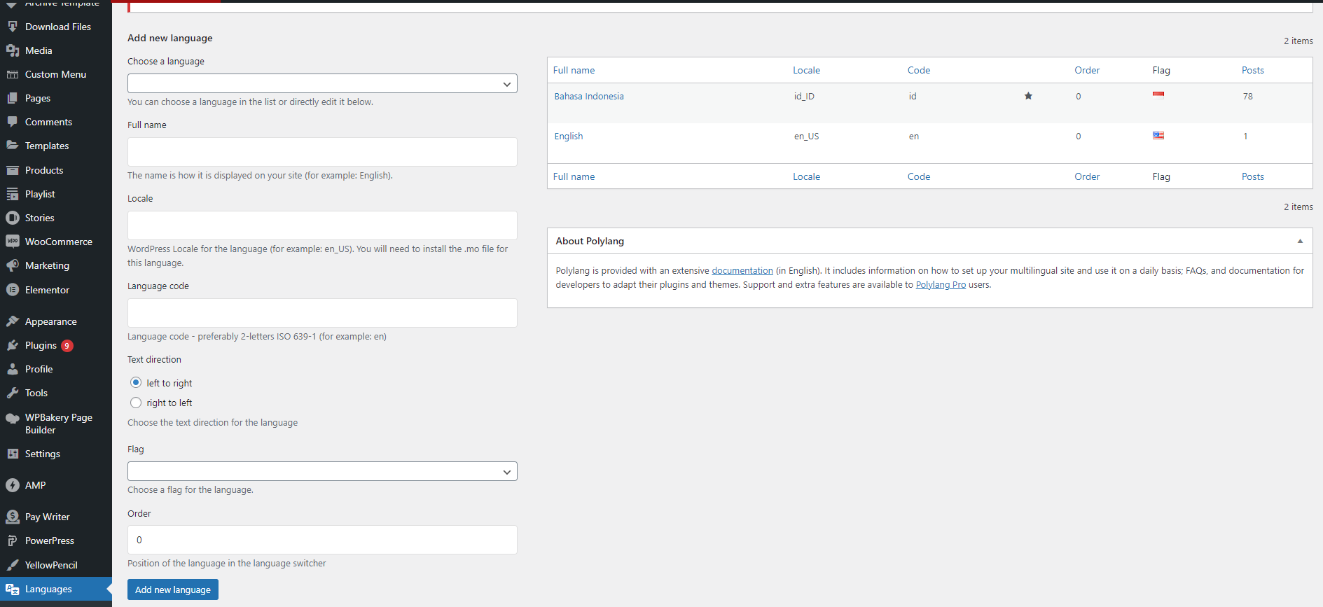 New-Translation & Multilanguage – Jegtheme Support & Documentation