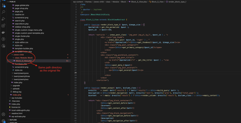 Child Theme – Jegtheme Support & Documentation
