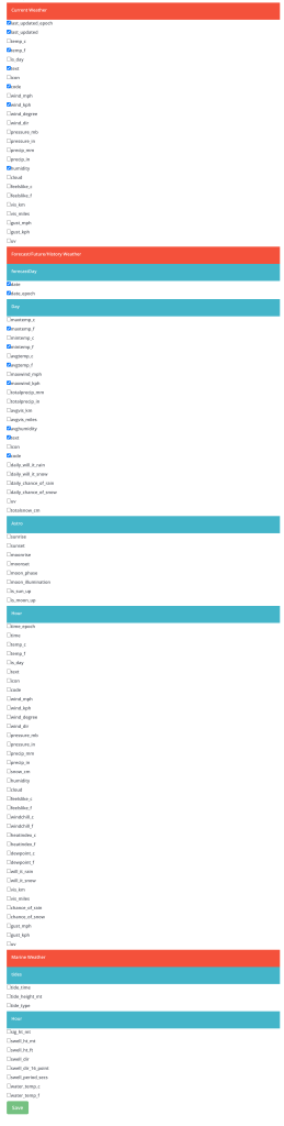 Weather Forecast – Jegtheme Support & Documentation