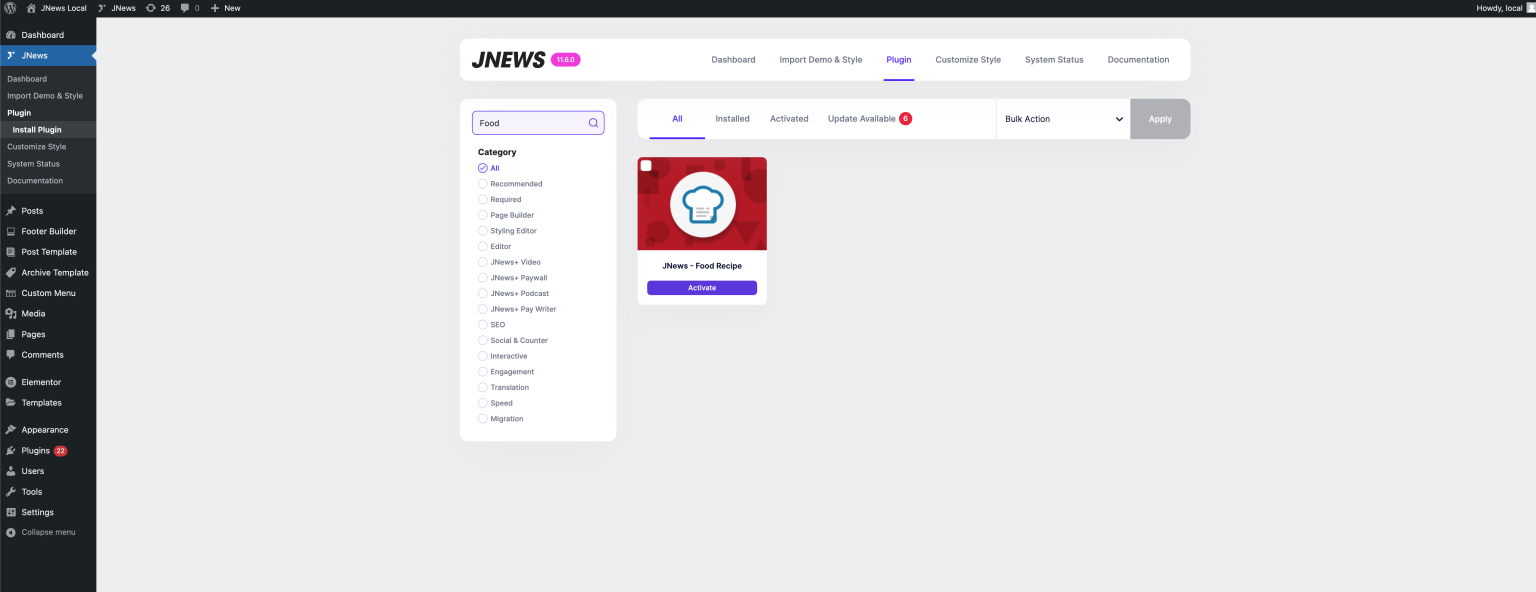 Food Recepie – Jegtheme Support & Documentation