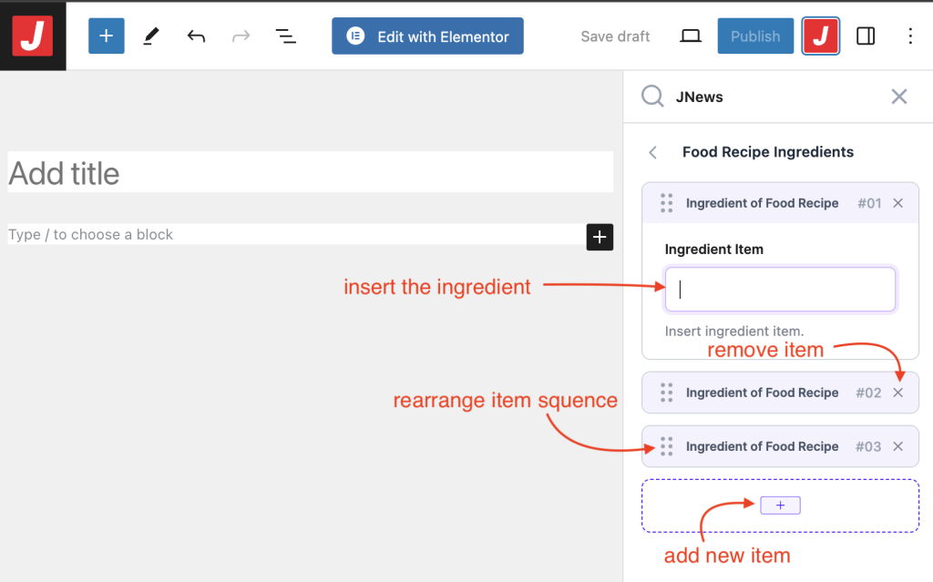 Food Recepie – Jegtheme Support & Documentation