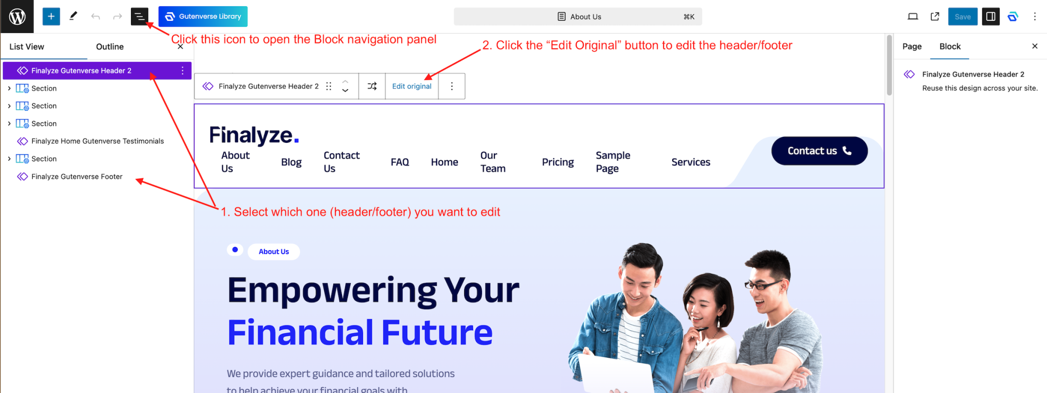 How to Modify Header & Footer? – Jegtheme Support & Documentation
